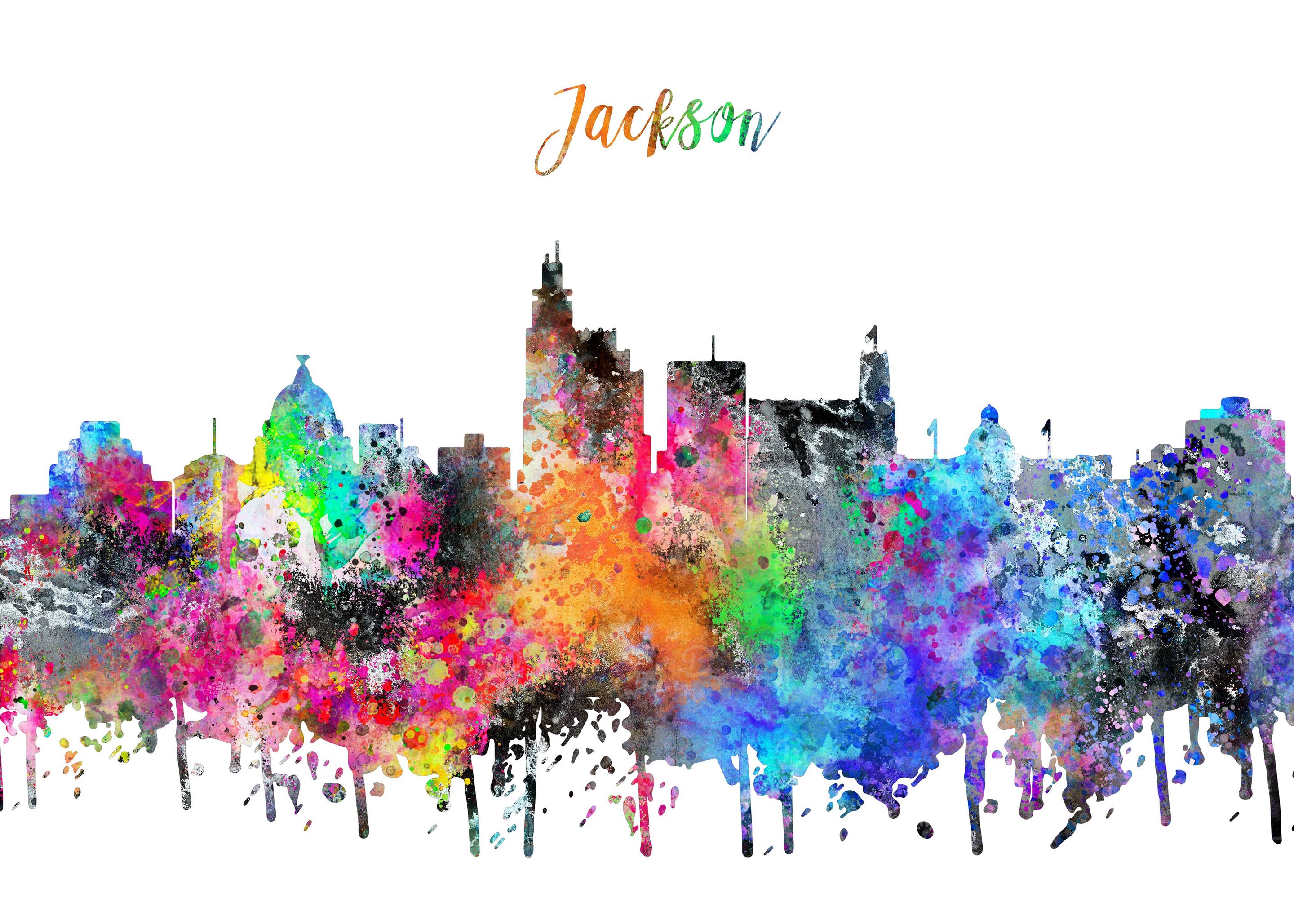 'Jackson ' Poster, picture, metal print, paint by RosaliasArt | Displate