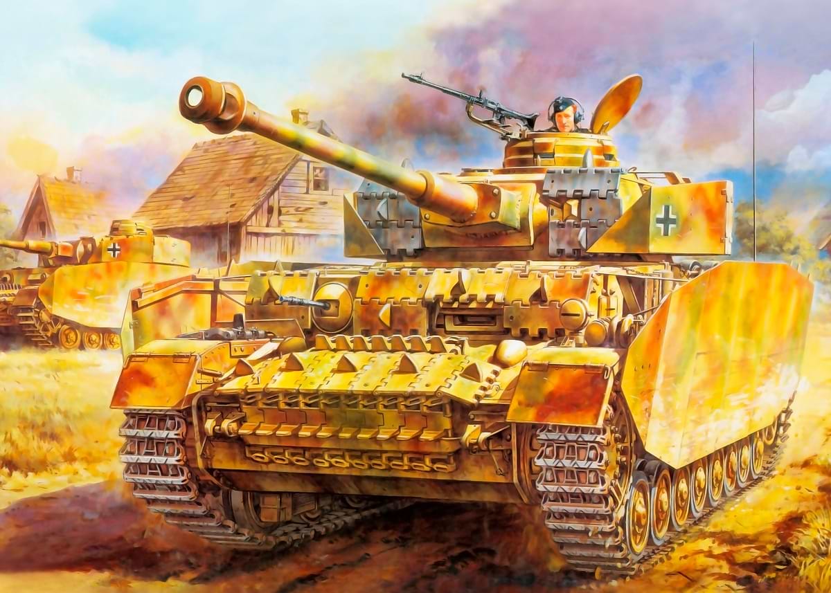 'Panzer Tank' Poster, picture, metal print, paint by Minimalist Armor ...