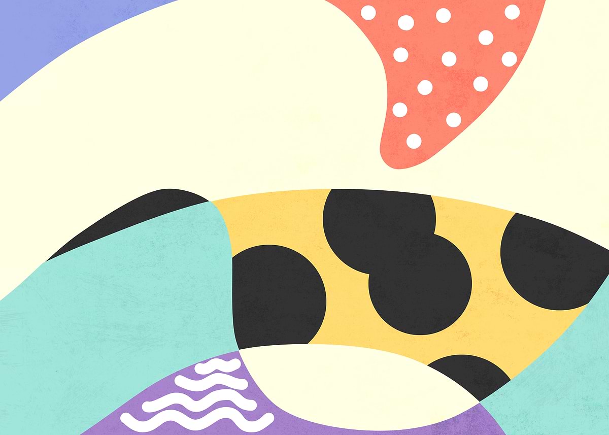 'Waves 17' Poster, picture, metal print, paint by amini54 | Displate