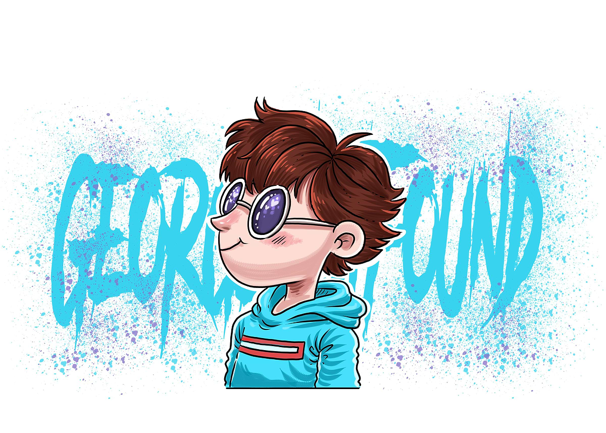 'GeorgeNotFound' Poster, picture, metal print, paint by DrawForFun Art ...