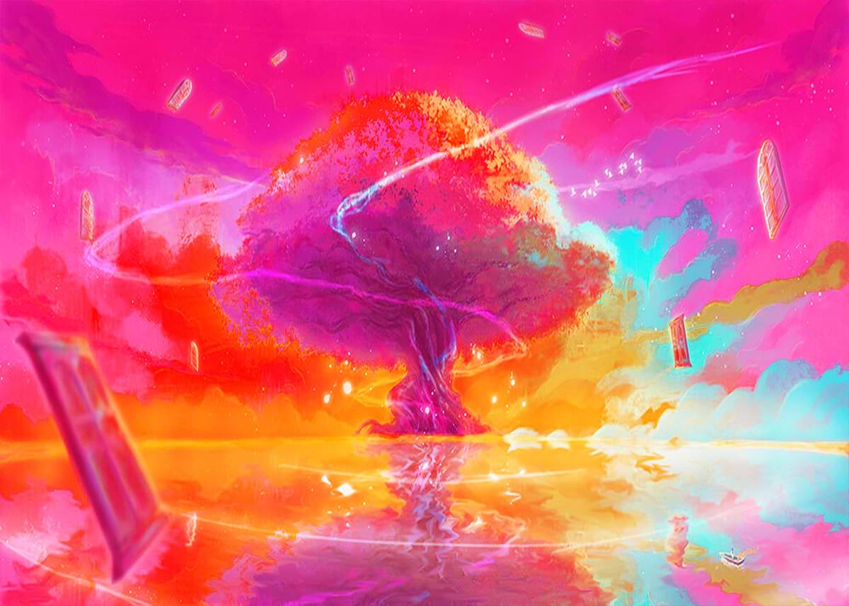 'The Haven Tree' Poster, picture, metal print, paint by Joy Boy | Displate