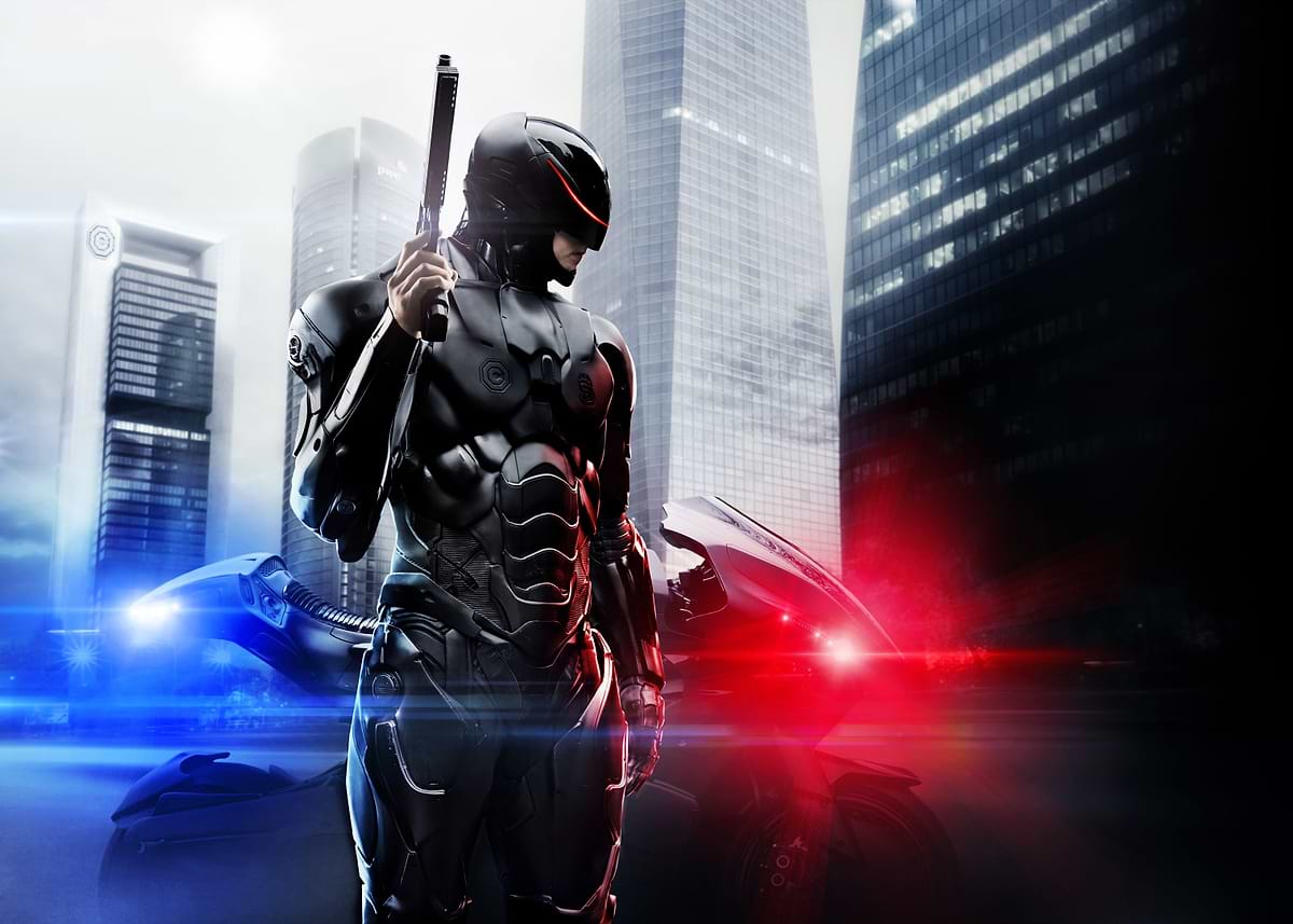 'Robocop 2028' Poster, picture, metal print, paint by RevArt Creations ...