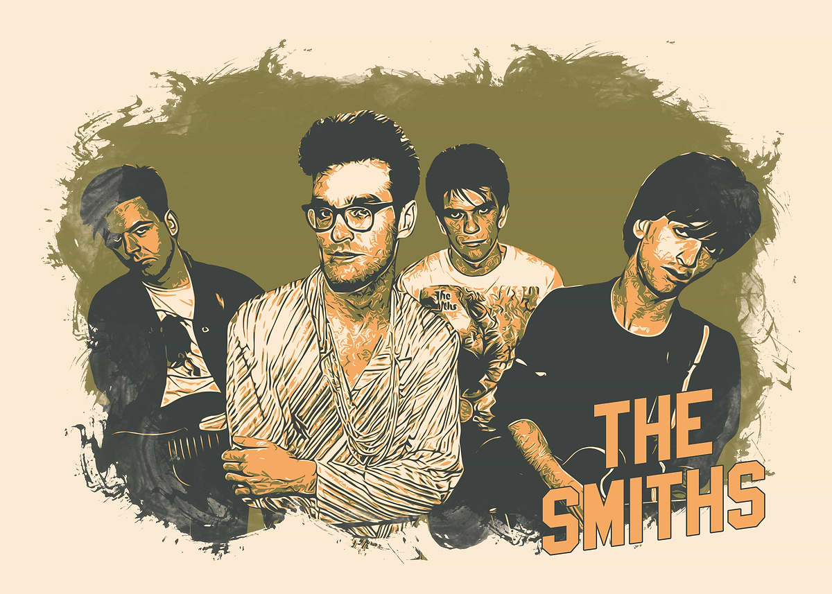 'The Smiths Artwork Poster' Poster, picture, metal print, paint by ...