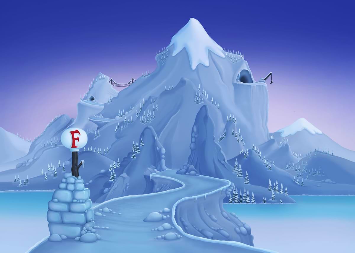 'Mount Frostbite' Poster, picture, metal print, paint by Matt Dragovits ...