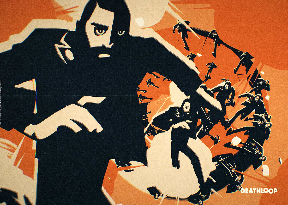 'Run Away' Poster, picture, metal print, paint by Deathloop | Displate