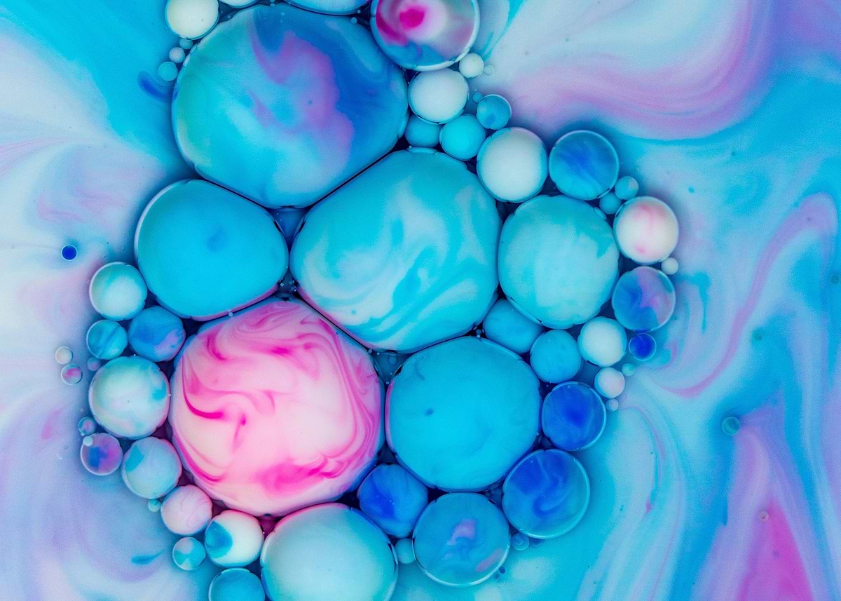 'Maria Bubbles Art' Poster, picture, metal print, paint by Nikolovi Art ...