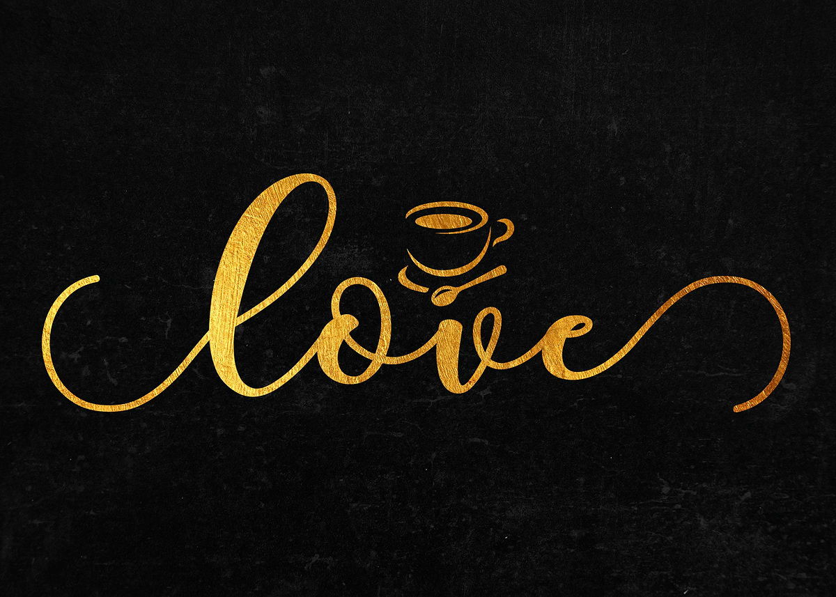 'love' Poster, picture, metal print, paint by Dutton Jerrell | Displate