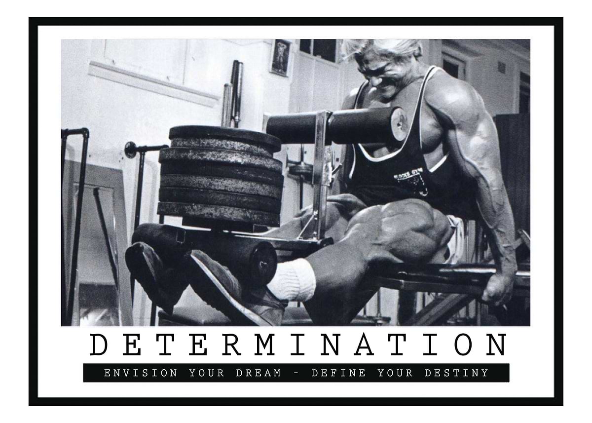 'Determination' Poster, picture, metal print, paint by Susumu | Displate