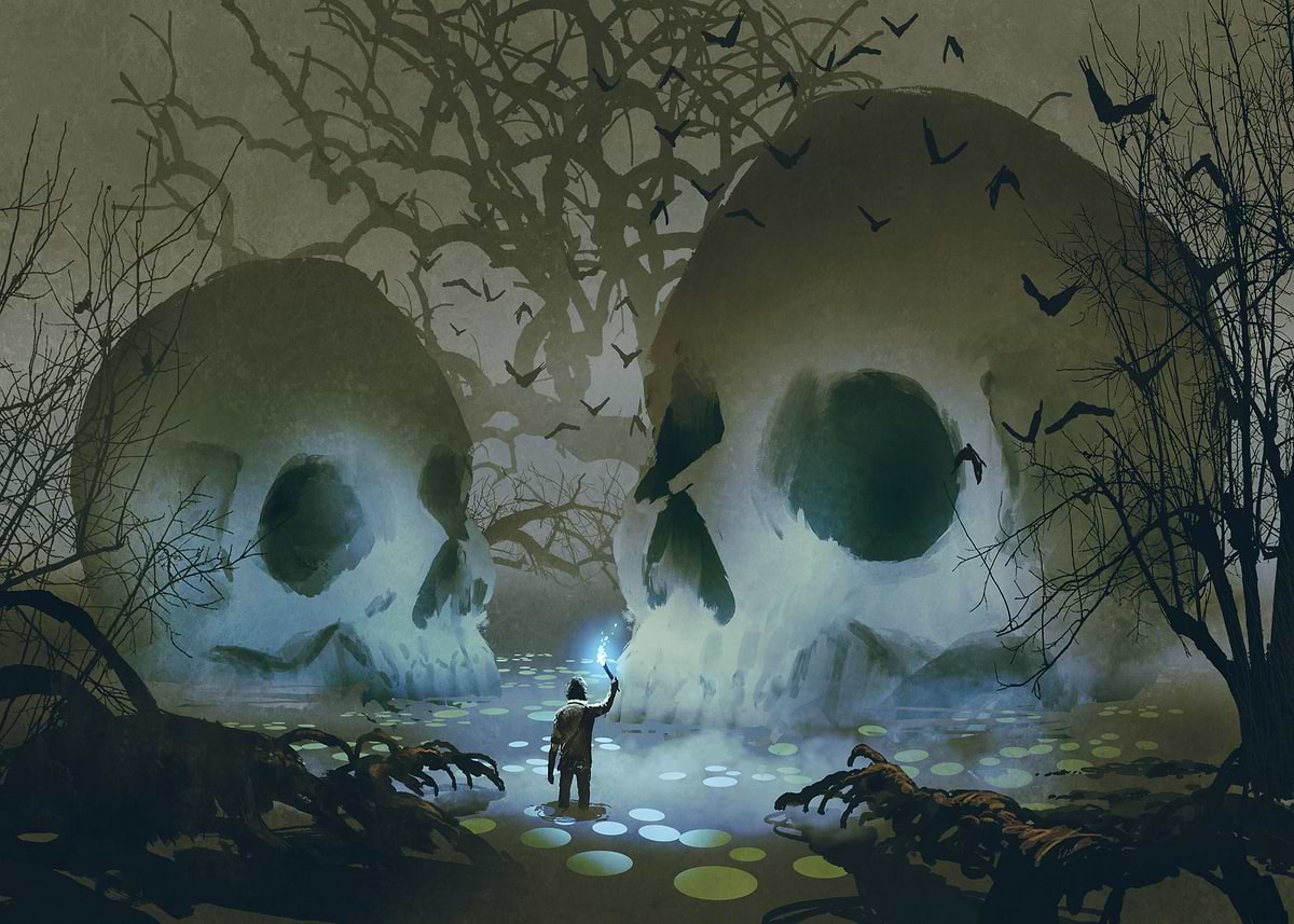 'Fall of giants' Poster, picture, metal print, paint by Designersen ...