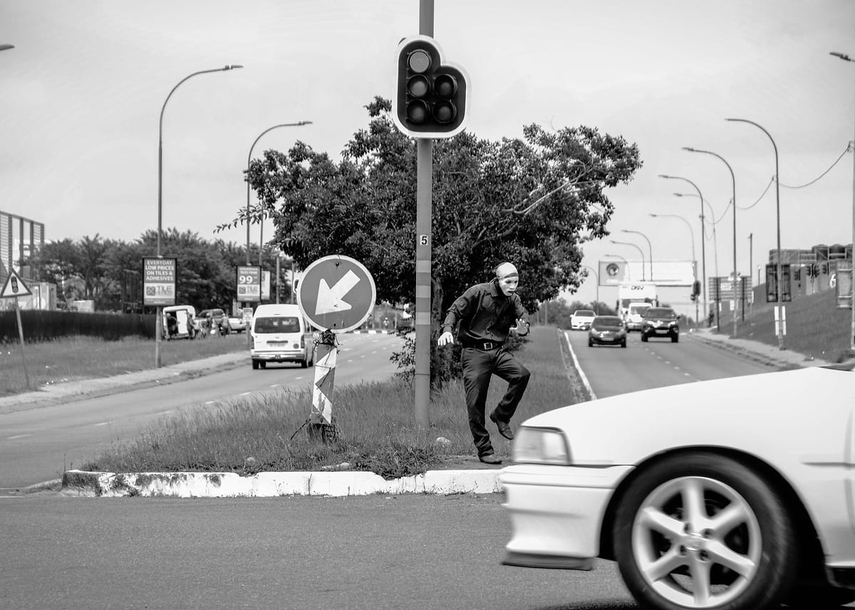 'Mime' Poster, picture, metal print, paint by Vladan Radulovic | Displate