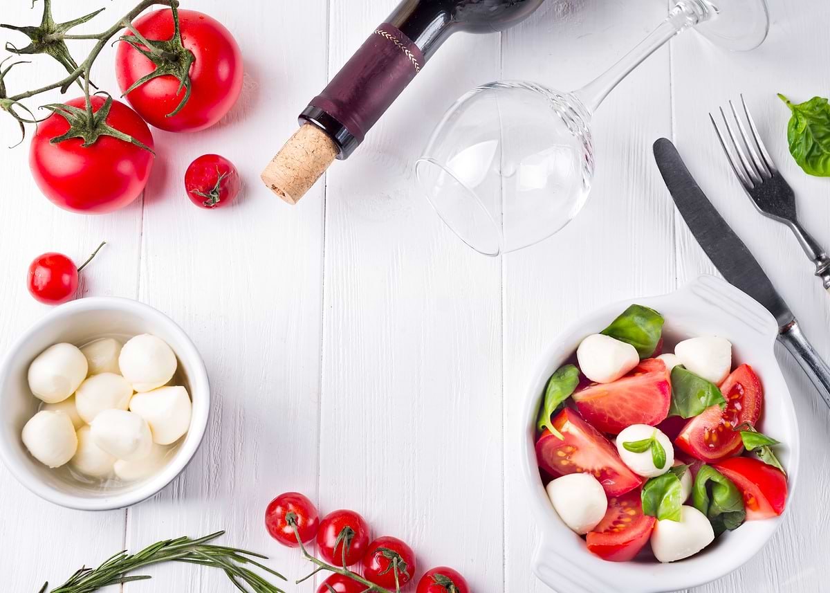 'Caprese salad' Poster, picture, metal print, paint by Yuliia ...