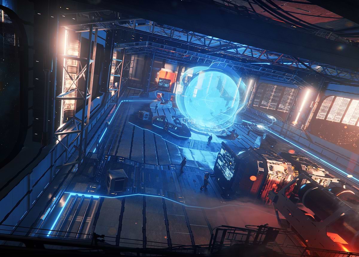 'Holodeck' Poster, picture, metal print, paint by Tobias Roetsch | Displate