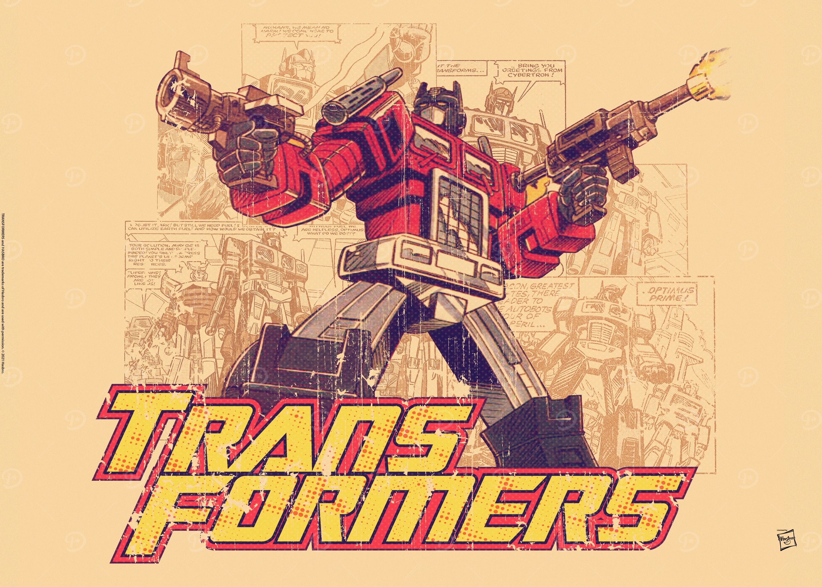 'Transformers' Poster, picture, metal print, paint by Transformers ...