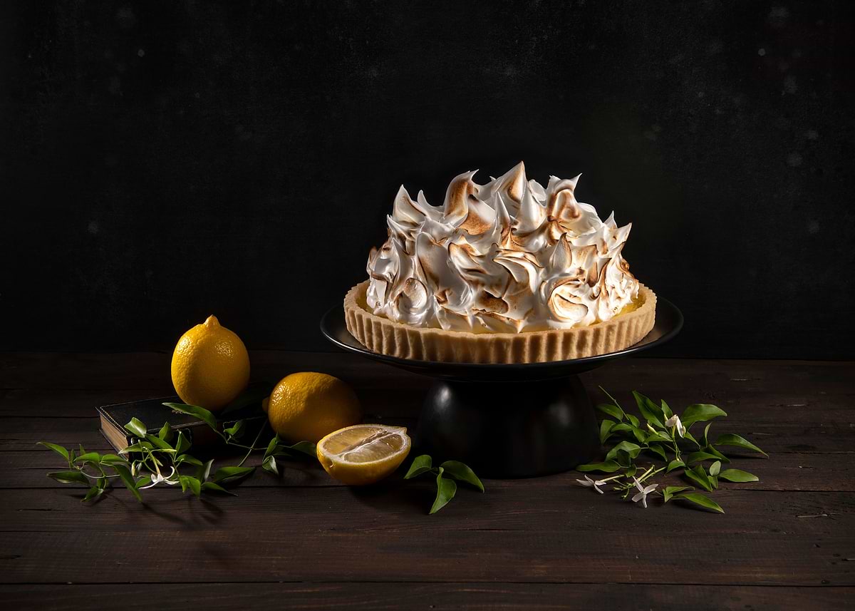 'Lemon meringue cake' Poster, picture, metal print, paint by World ...