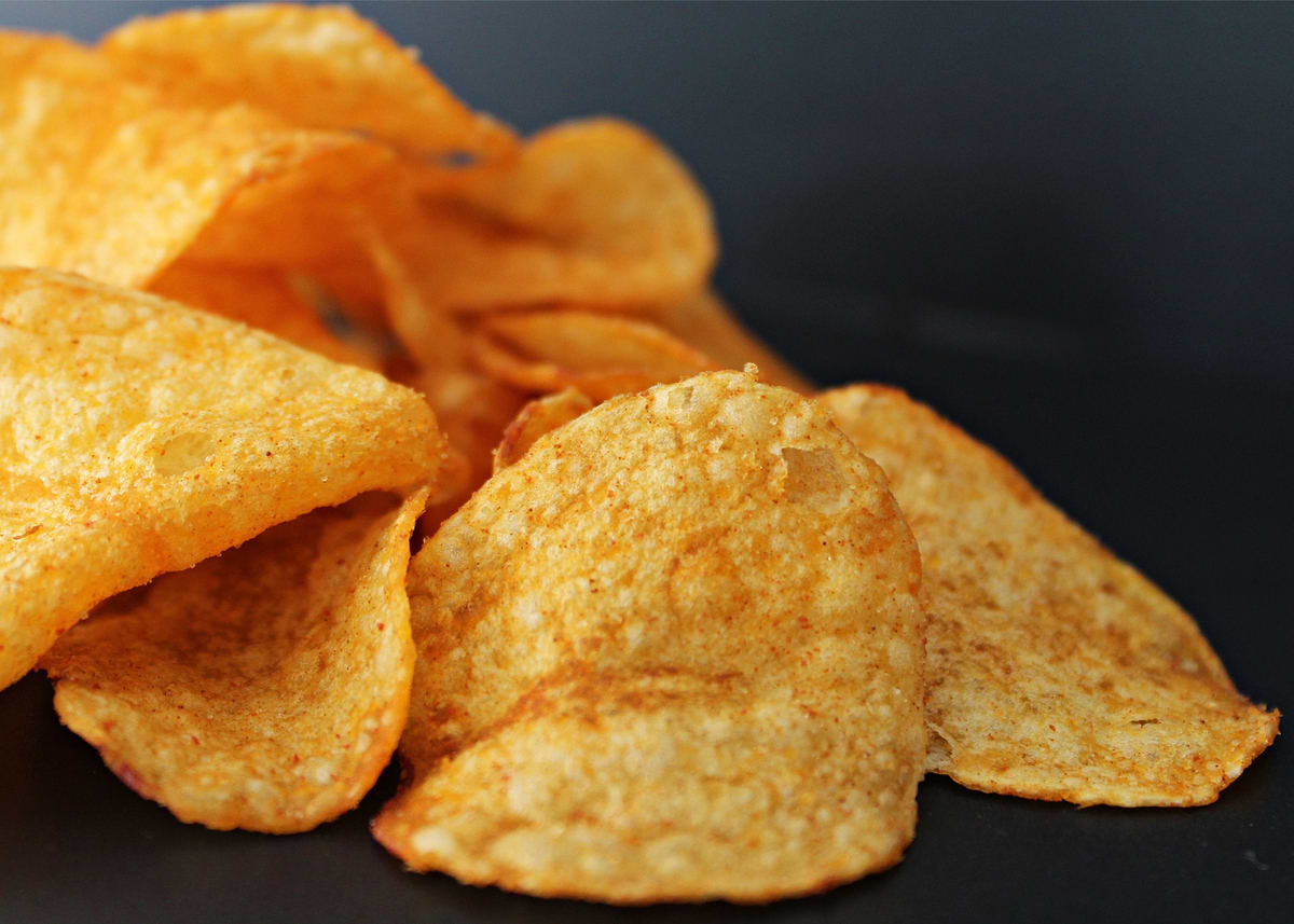 'Crisps spill' Poster, picture, metal print, paint by Sam Brady | Displate