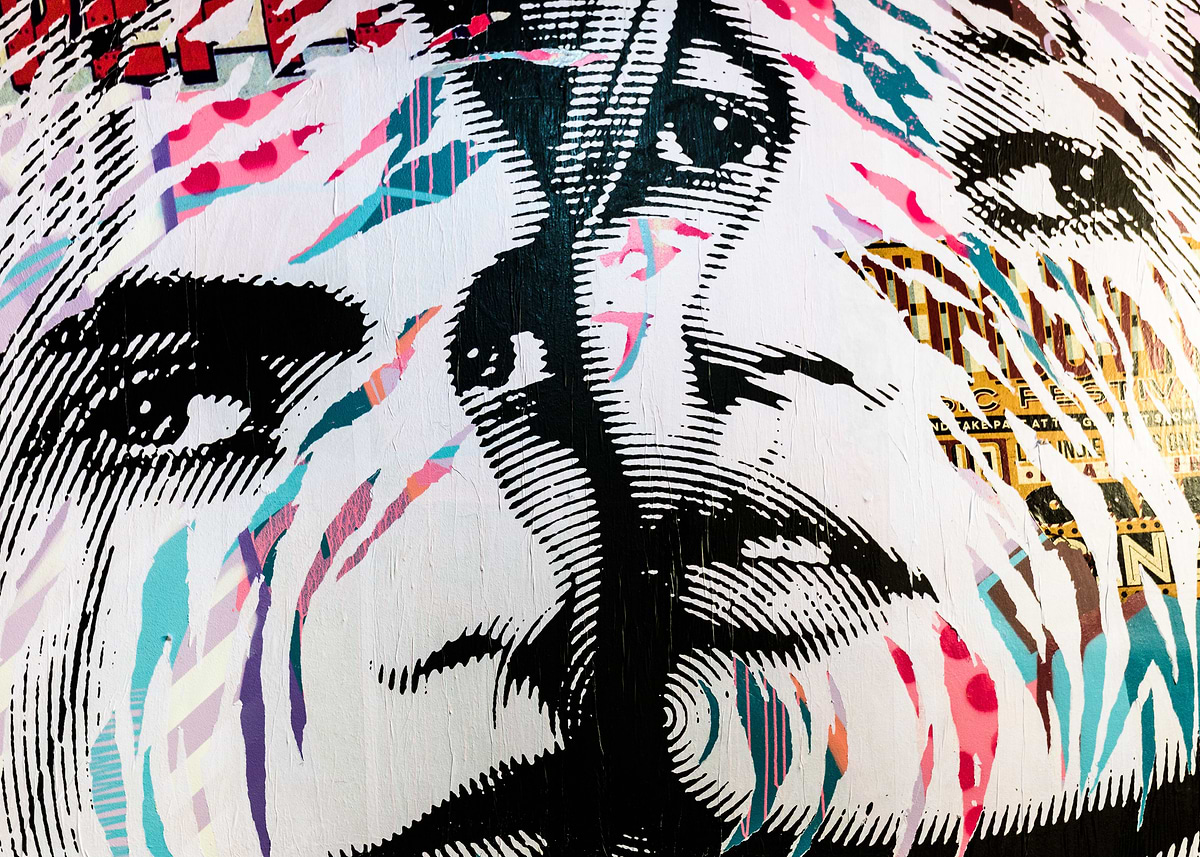 'Faces Allure' Poster, picture, metal print, paint by Sam Brady | Displate