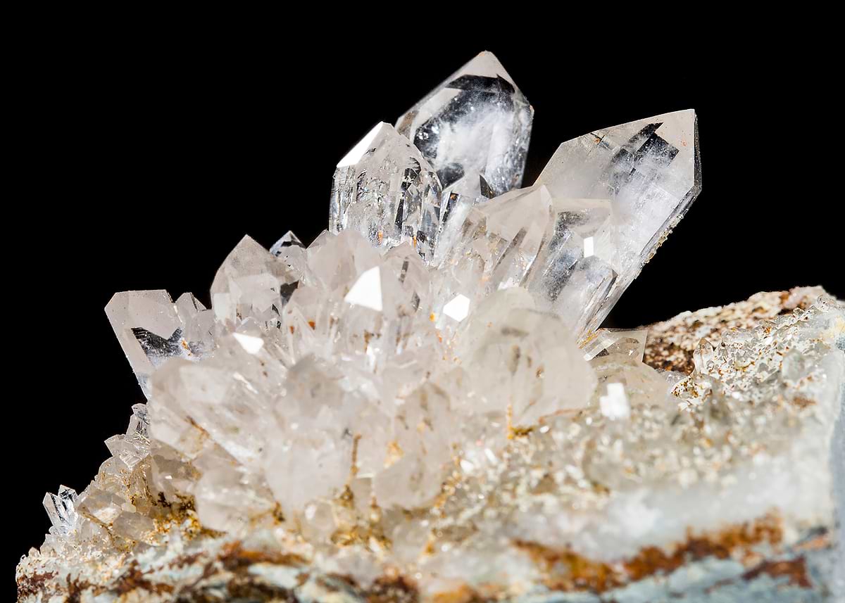 'crystal quartz mineral' Poster, picture, metal print, paint by Haluk ...