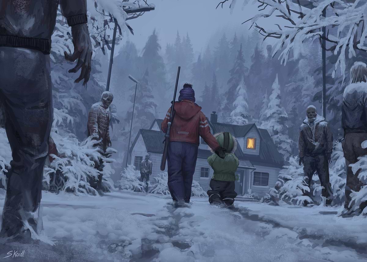 'Coming home' Poster, picture, metal print, paint by Stefan Koidl ...