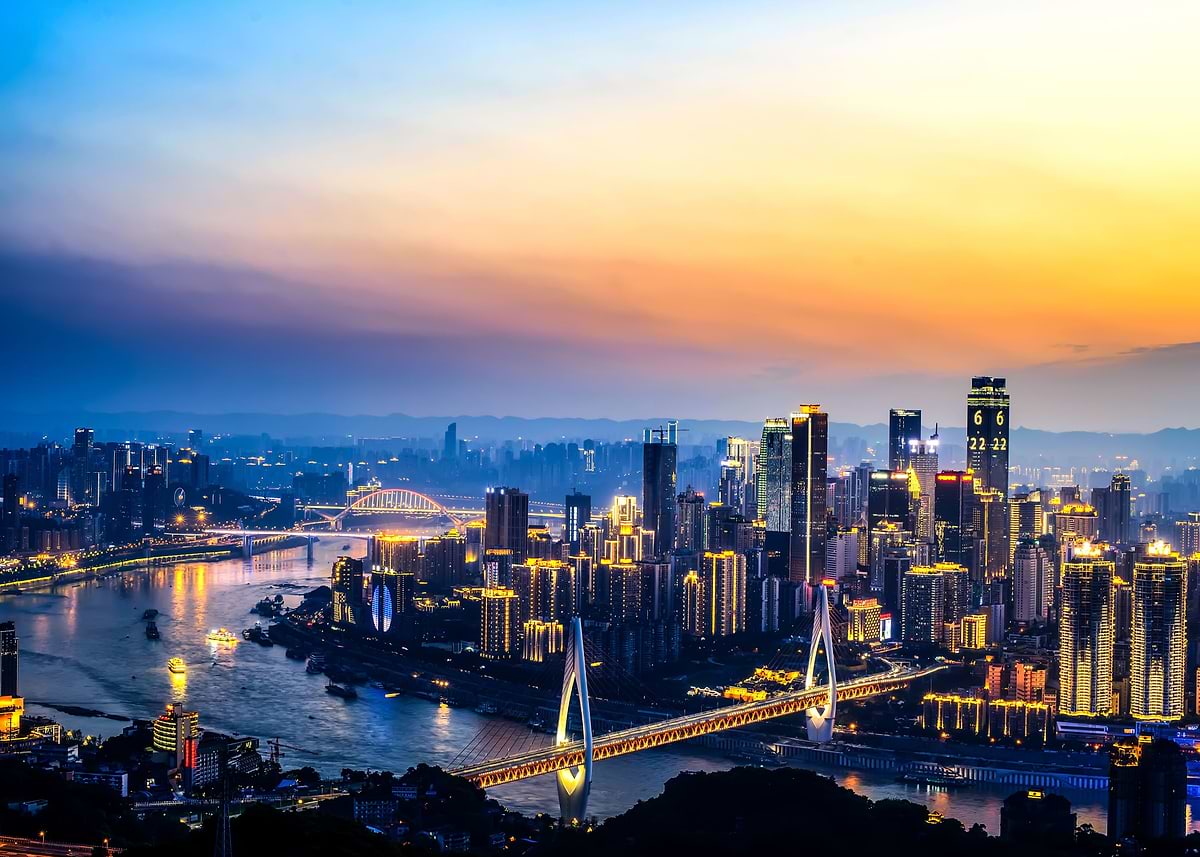 'The beautiful city of chon' Poster, picture, metal print, paint by ...