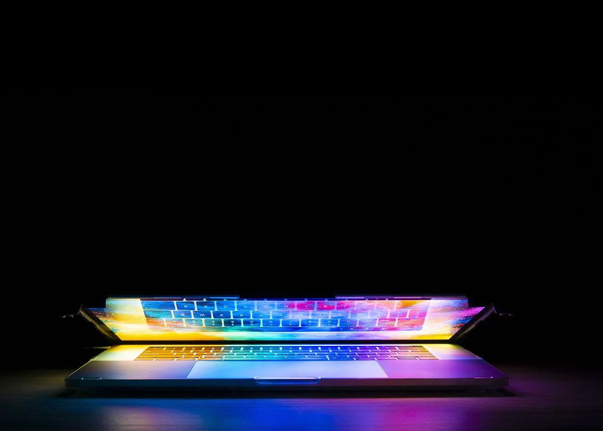'keyboard RGB led' Poster, picture, metal print, paint by Travel Travel ...