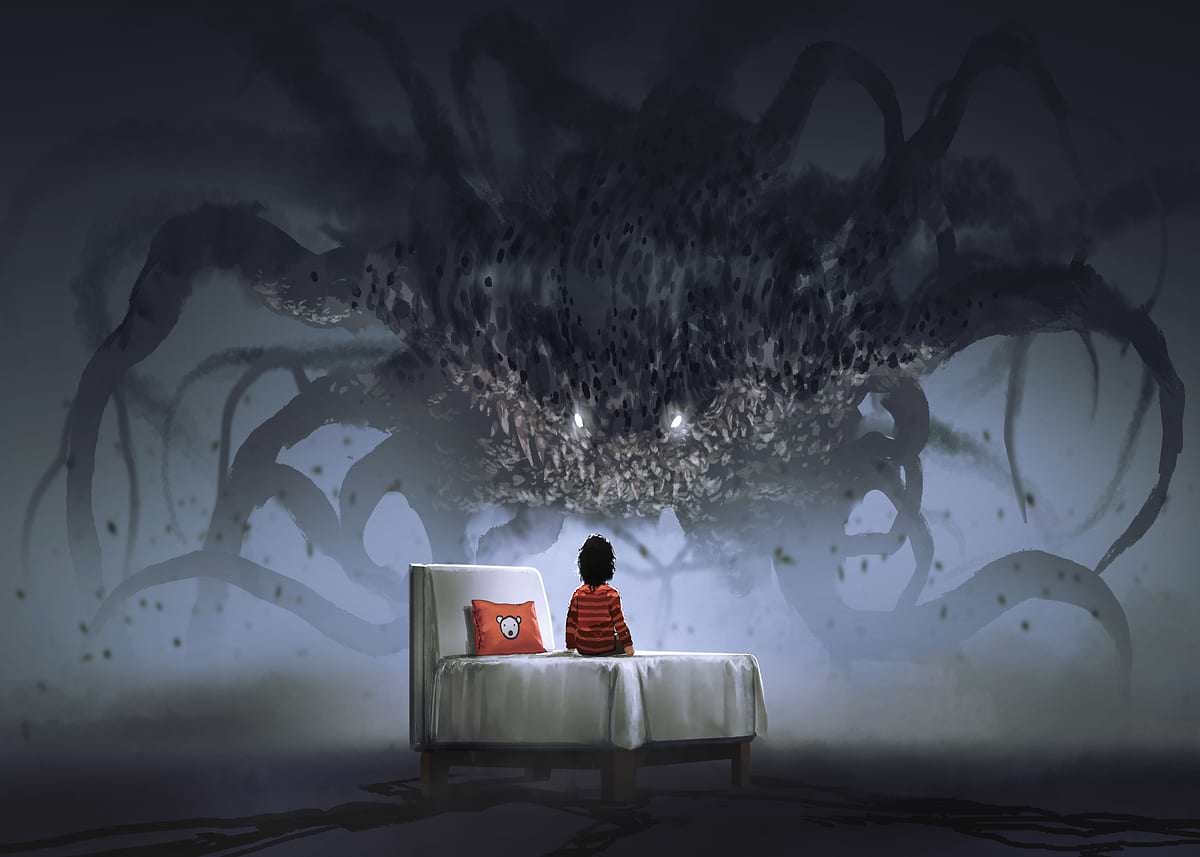 'The true nightmare ' Poster, picture, metal print, paint by ...