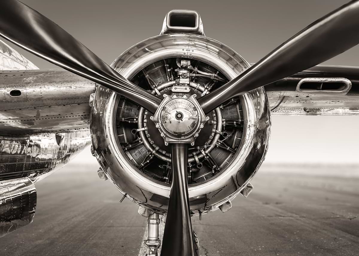 'propeller' Poster, picture, metal print, paint by Frank Peters | Displate