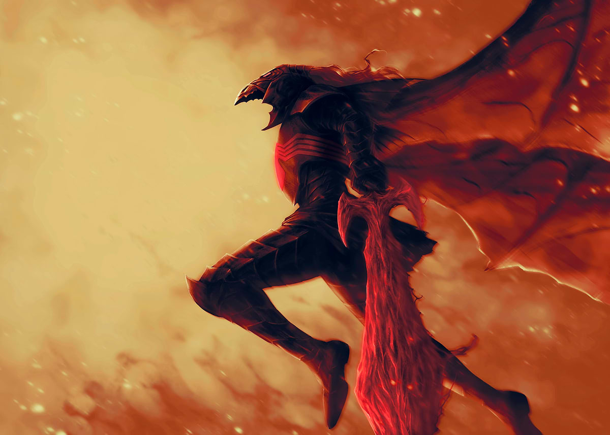 'The All Black' Poster, picture, metal print, paint by Salny Setyadi ...