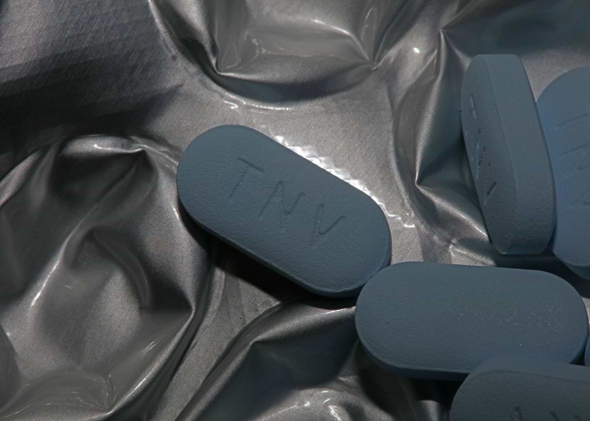 'Medical blue pills macro' Poster, picture, metal print, paint by ...