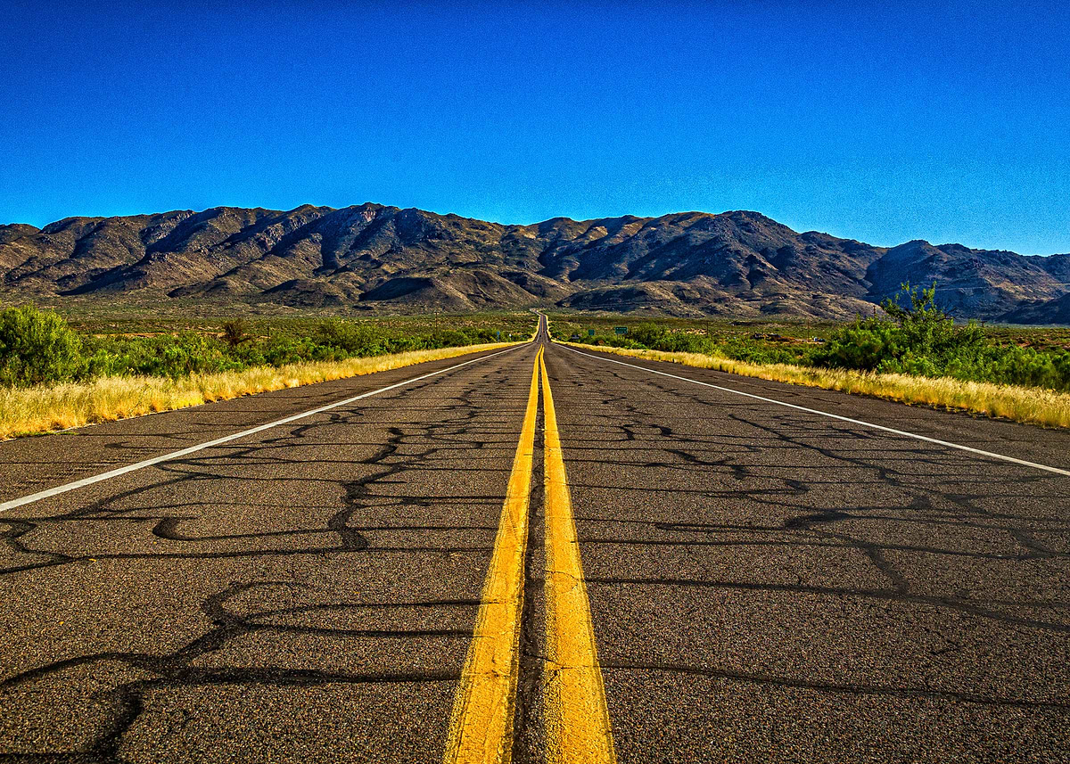 'Historic Route 89' Poster, picture, metal print, paint by Gestalt ...