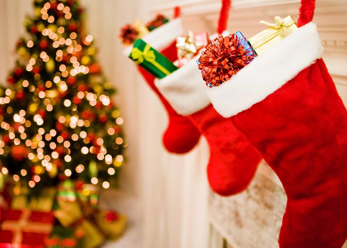 'Christmas stocking' Poster, picture, metal print, paint by Mad Crabs ...