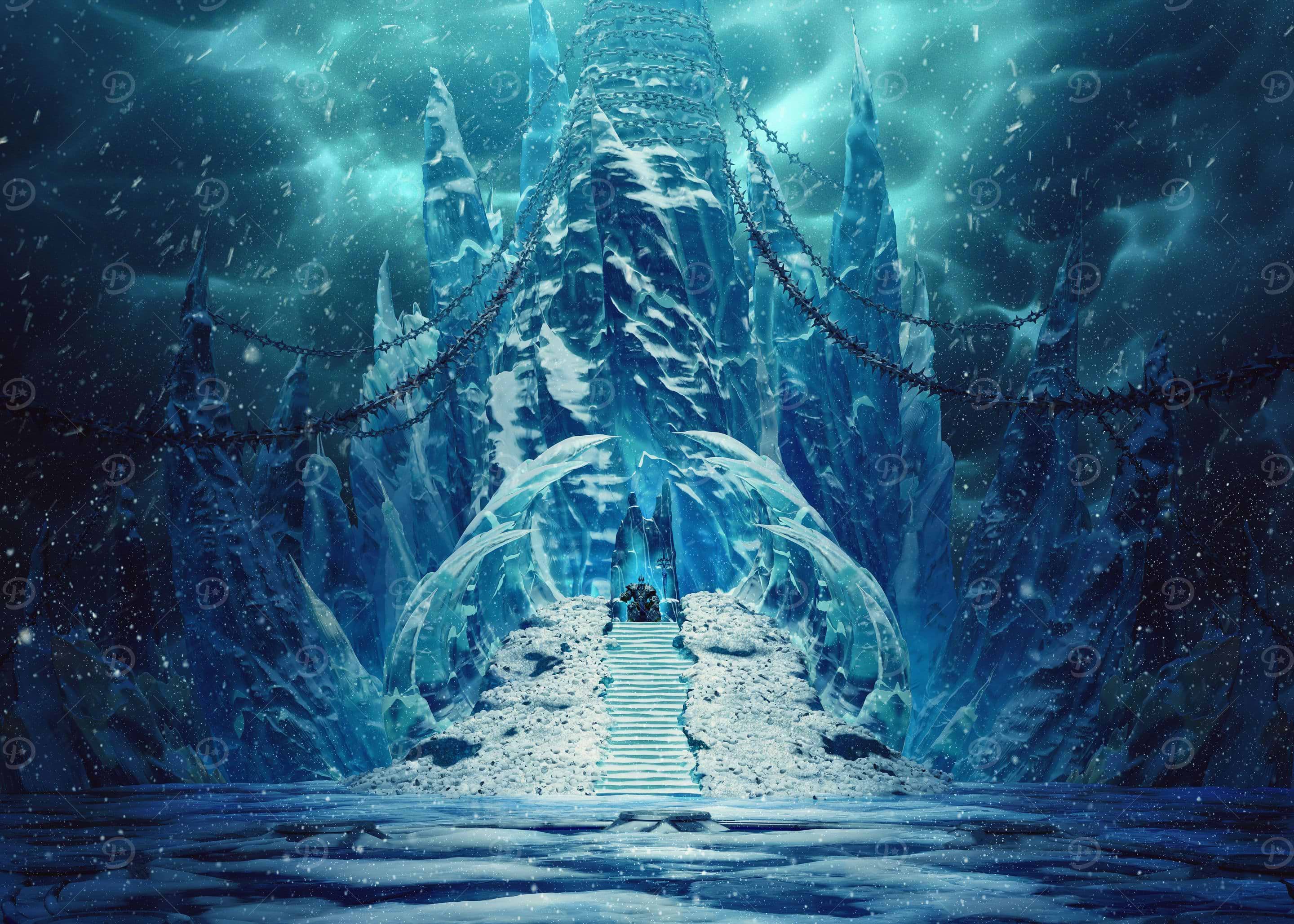 'The Frozen Throne Wide' Poster, picture, metal print, paint by ...
