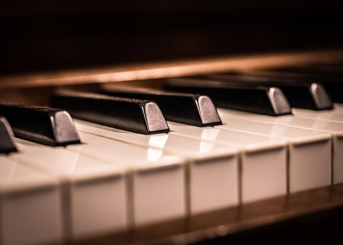 'Piano Keyboard' Poster, picture, metal print, paint by Stephen ...