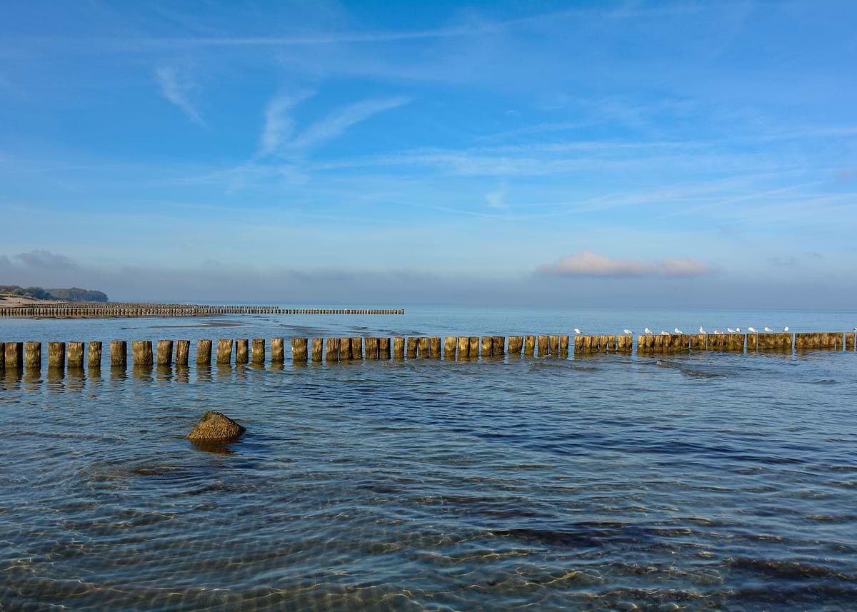 'Baltic Sea Idyll ' Poster, picture, metal print, paint by Claudia ...