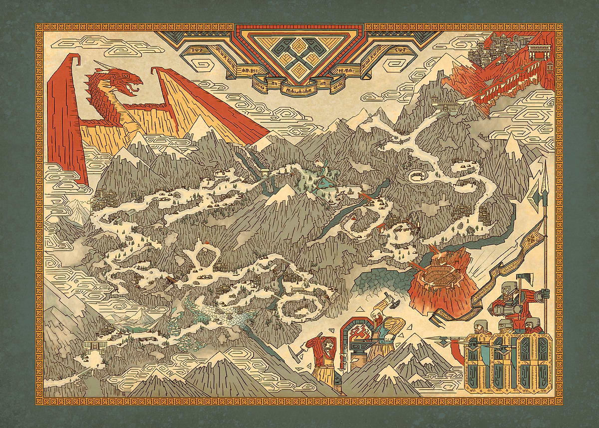 'Mahakam' Poster, picture, metal print, paint by Witcher 3 | Displate