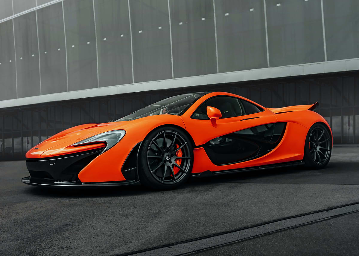 'McLaren P1 Sportcar' Poster, picture, metal print, paint by ...
