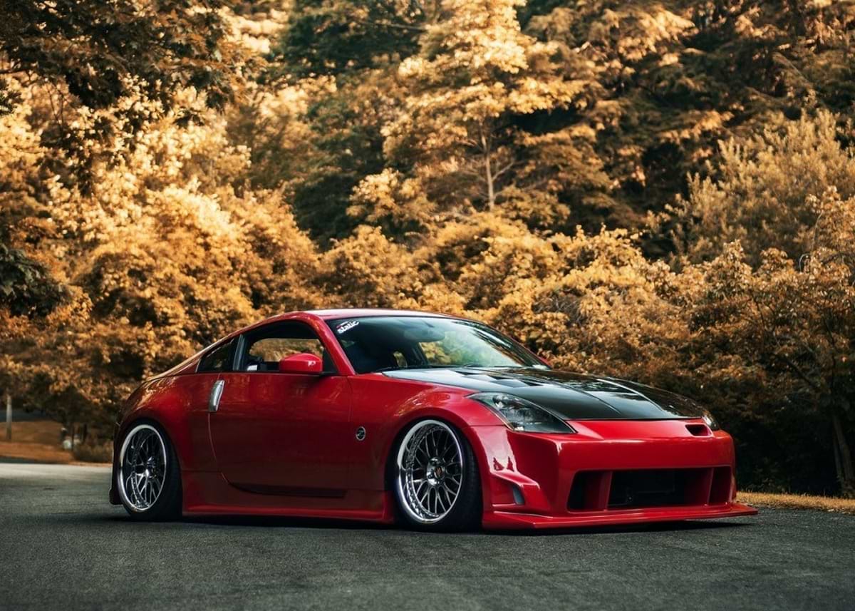 'Nissan 350Z' Poster, picture, metal print, paint by Wolf Einstein ...