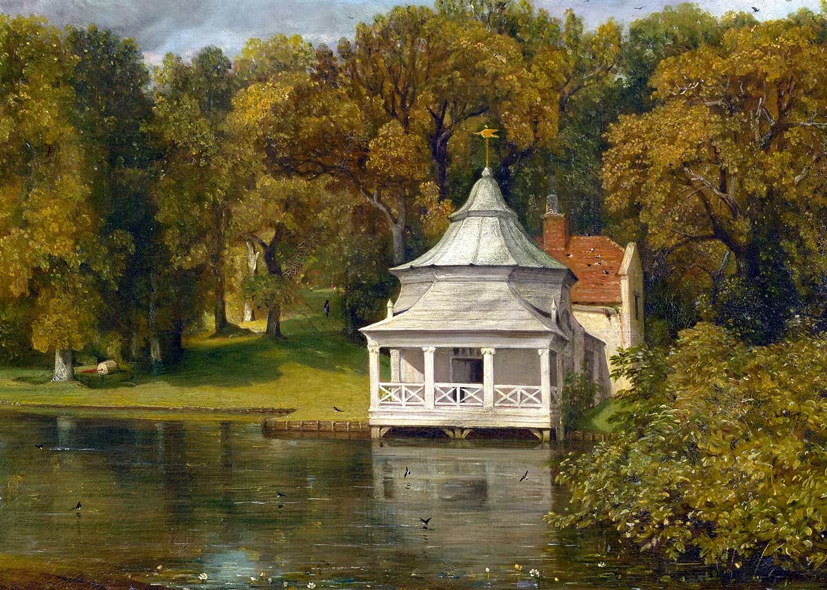 'Quarters at Alresford Hall' Poster, picture, metal print, paint by ...
