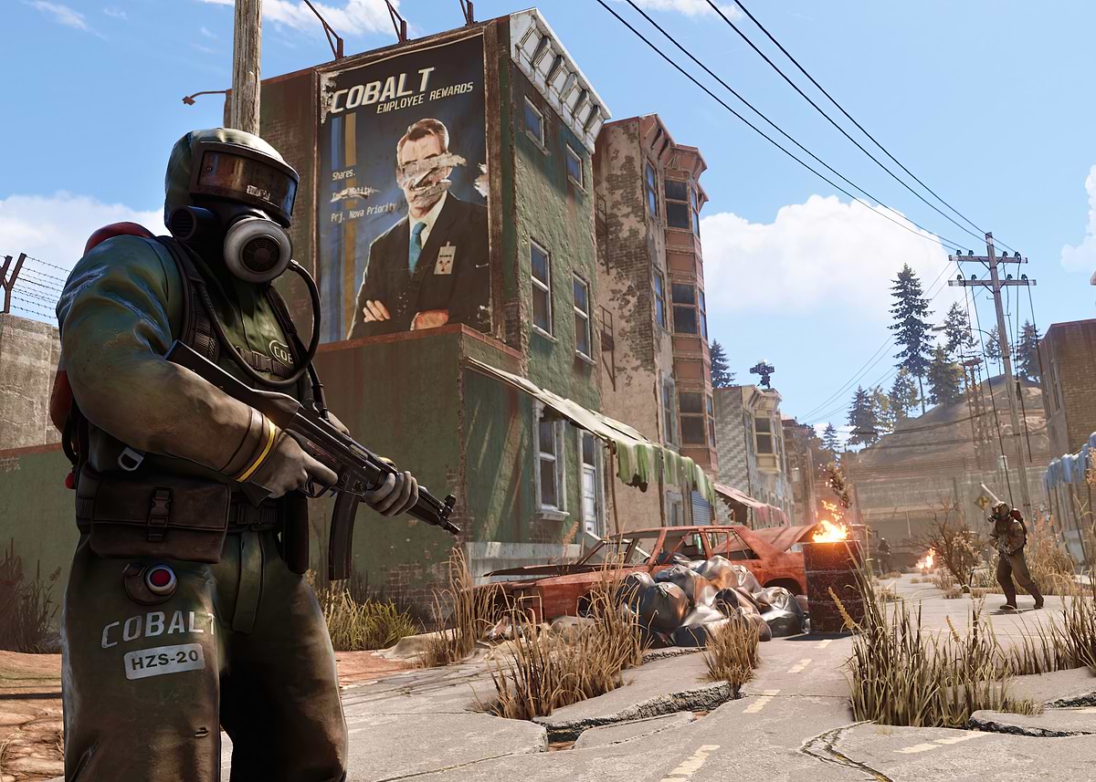 'Gameplay Rust' Poster, picture, metal print, paint by RustGame | Displate