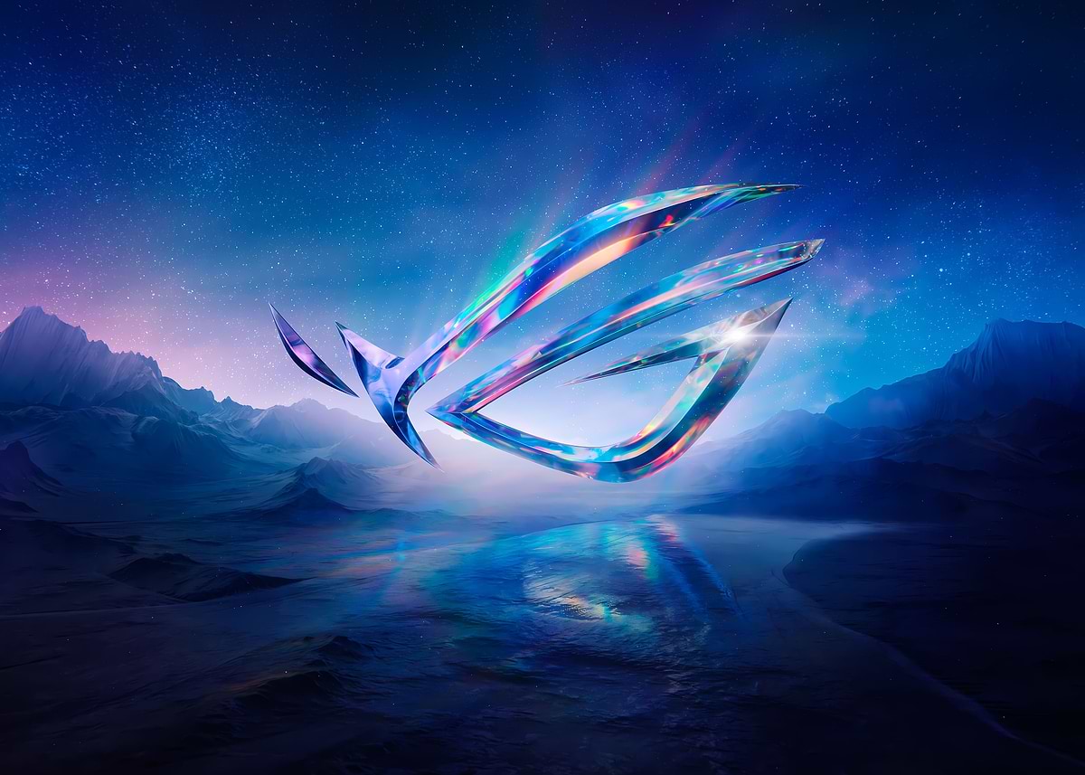 'Asus Republic Of Gamers' Poster, picture, metal print, paint by ...