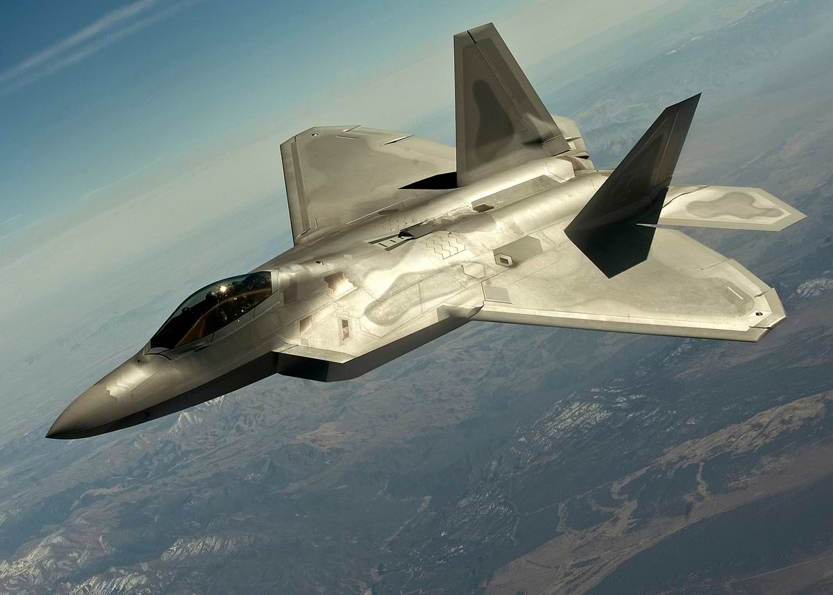 'F22 Raptor lockheed martin' Poster, picture, metal print, paint by ...