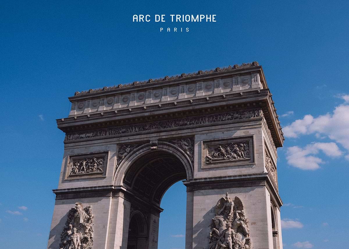 'Arc de Triomphe ' Poster, picture, metal print, paint by Famous City ...