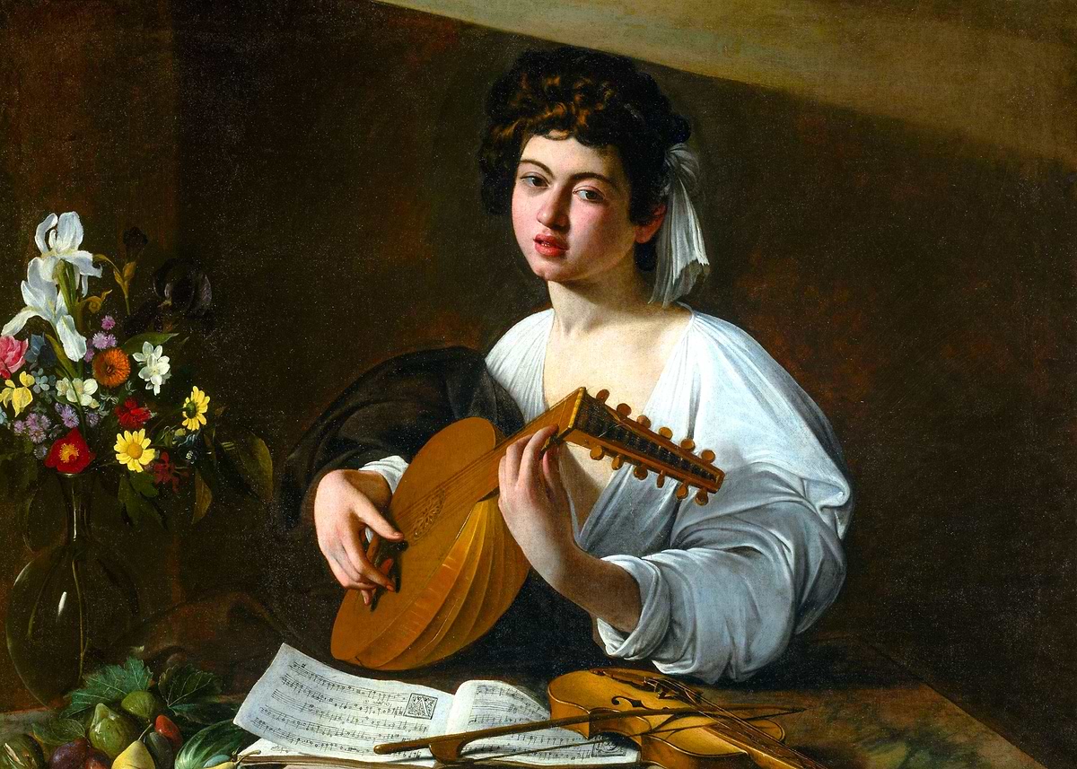 'The Lute Player' Poster, picture, metal print, paint by ViktorDesigns ...