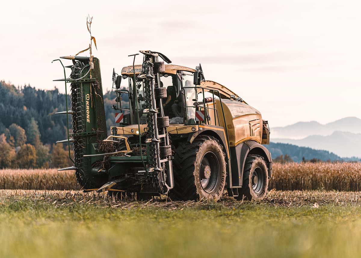 'Krone Big X 630' Poster, picture, metal print, paint by Fabian ...