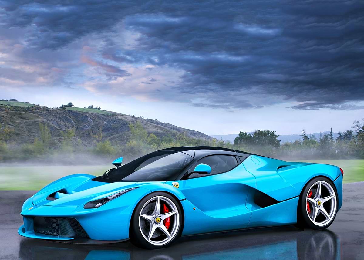 'Ferrari LaFerrari' Poster, picture, metal print, paint by Supri GTR ...