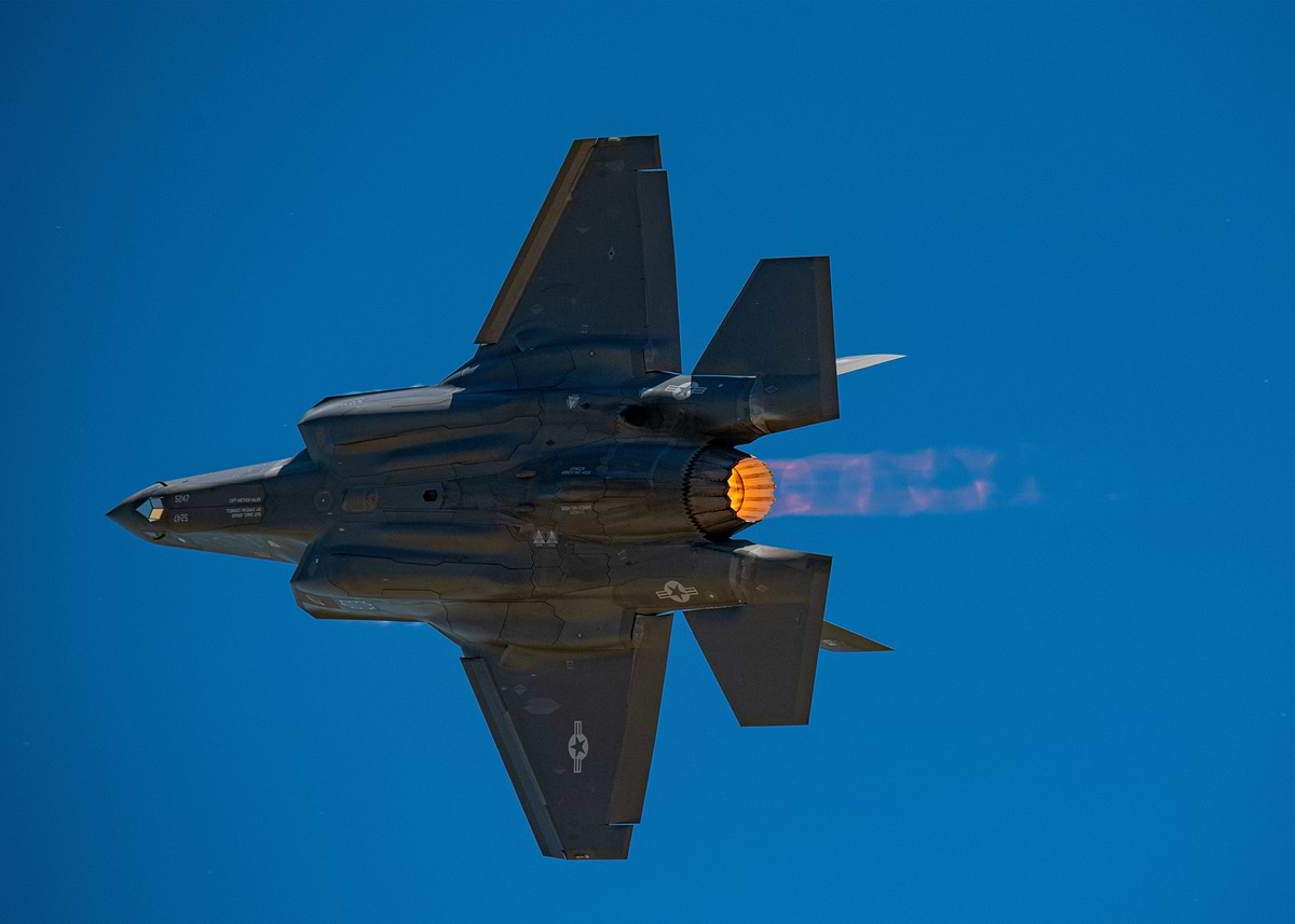 'F35 Belly' Poster, picture, metal print, paint by Galaxy Images | Displate