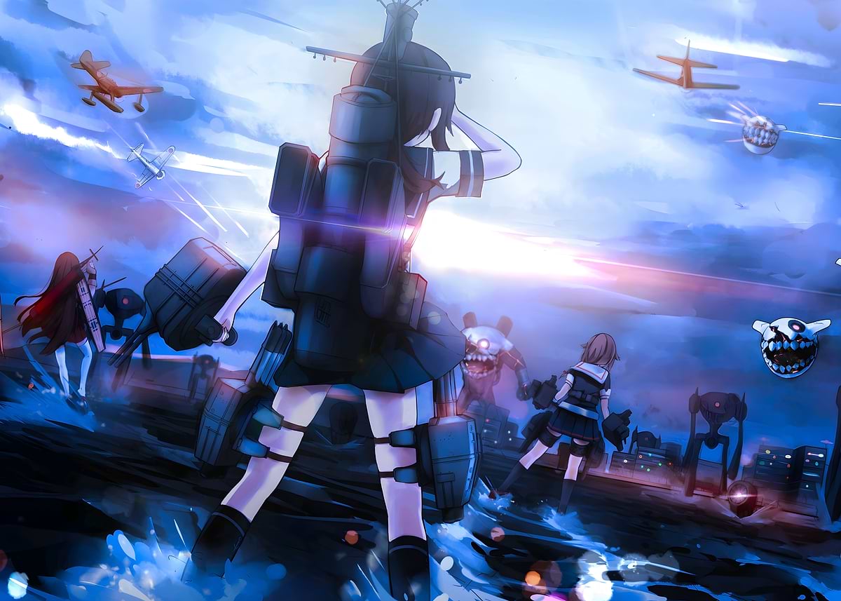 'kantai collection' Poster, picture, metal print, paint by Alice Gomes ...