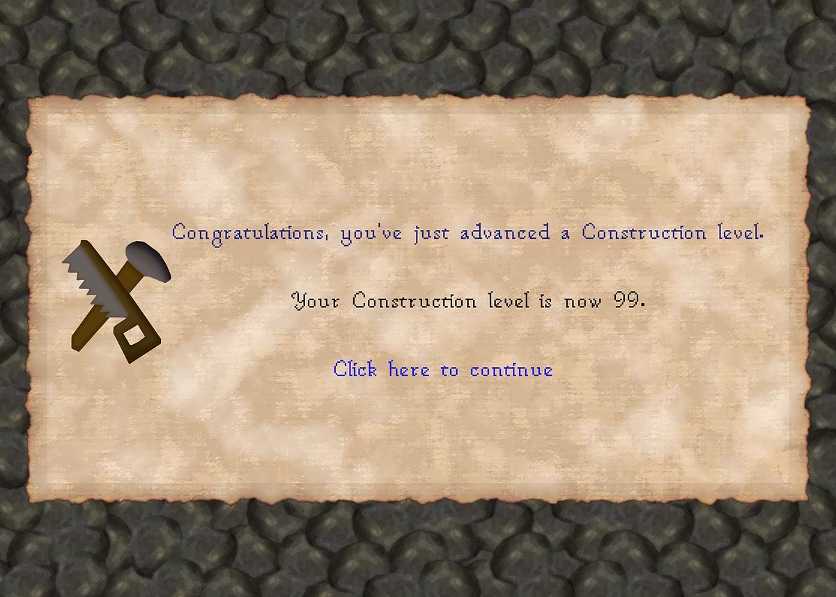 'Runescape LVL 99 Construct' Poster, picture, metal print, paint by ...