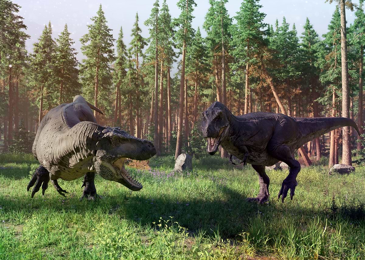 'Trex Tyrannosaurus Rex ' Poster, picture, metal print, paint by Gigi ...