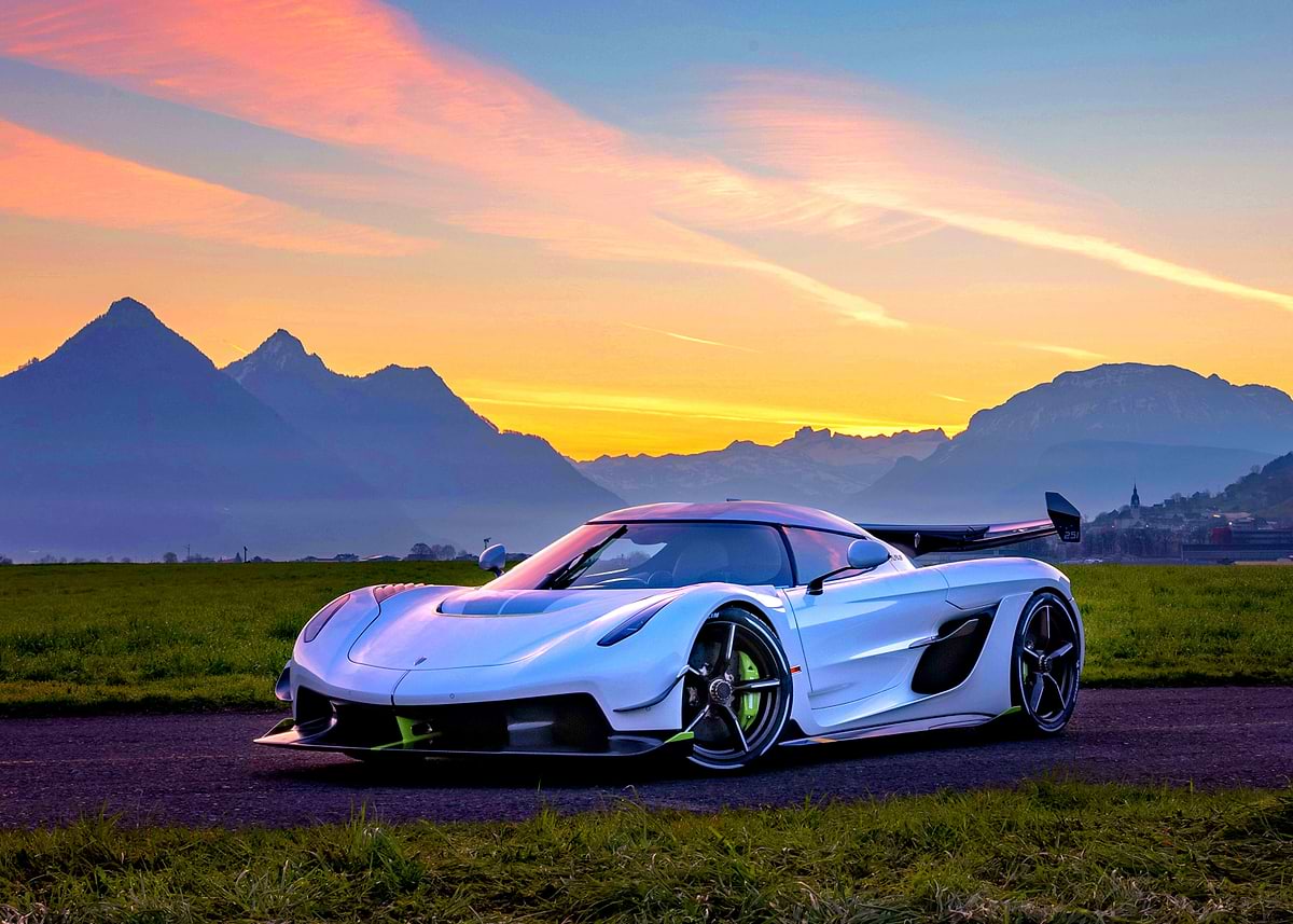 'Koenigsegg Jesko' Poster, picture, metal print, paint by Marcel Lee ...