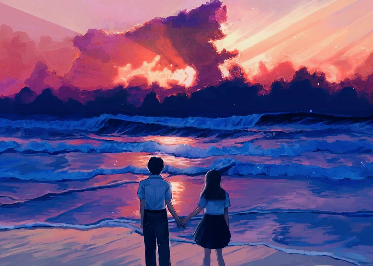 'love' Poster, picture, metal print, paint by jack li | Displate